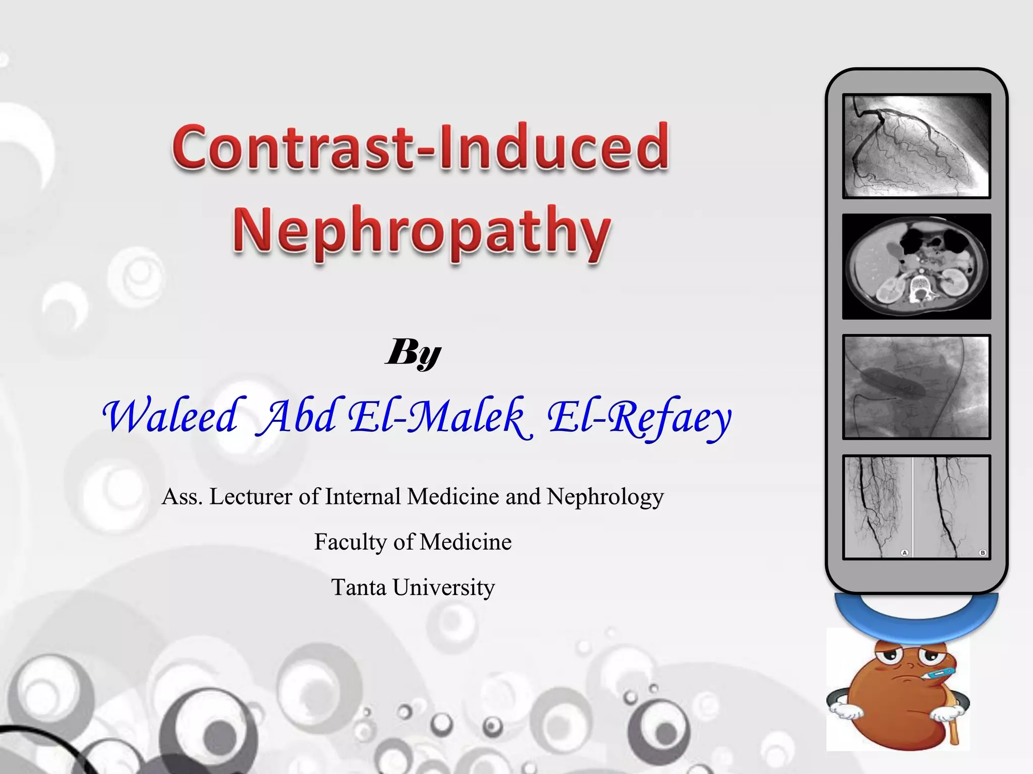 Contrast Induced Nephropathy | PDF