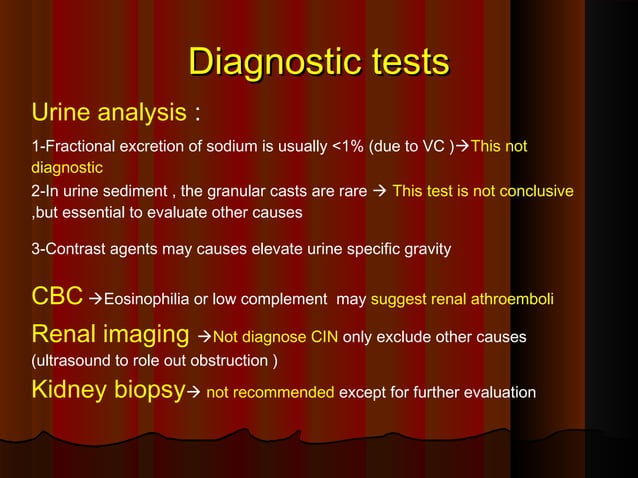Contrast induced nephropathy | PPT