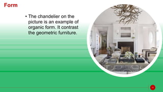 Contrast as a principle of interior design | PPTX