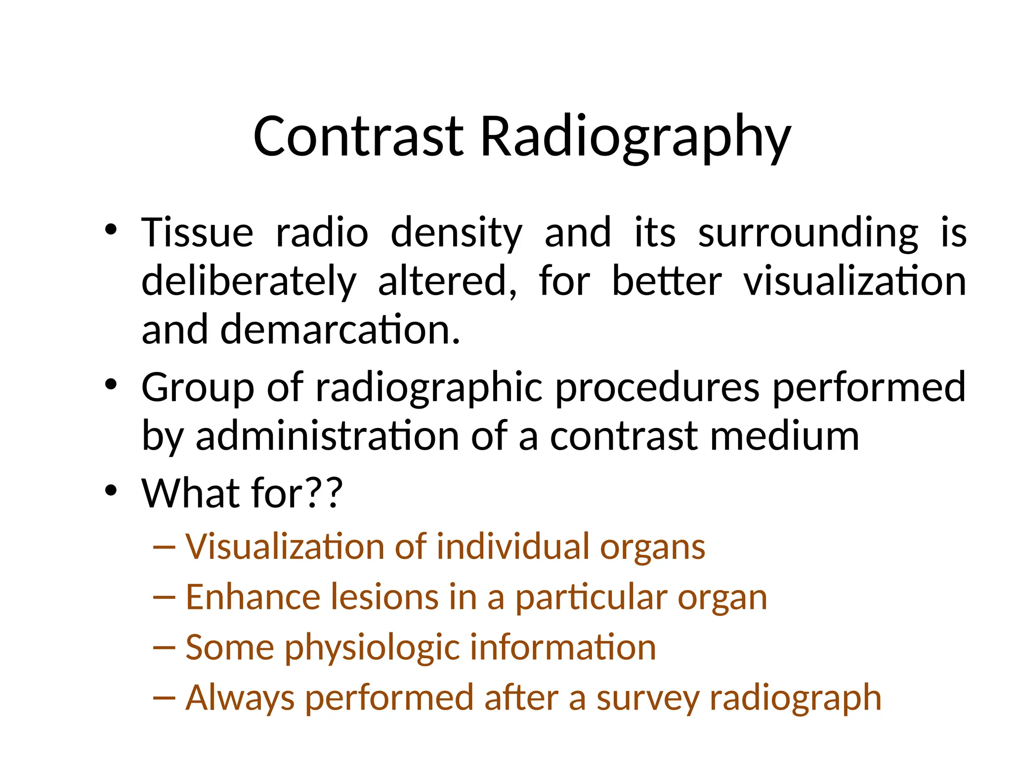 Contrast-Radiography (1).pptx in dog radiology | PPTX