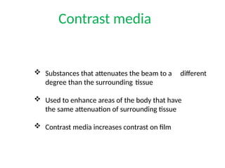 Contrast-Radiography (1).pptx in dog radiology | PPTX