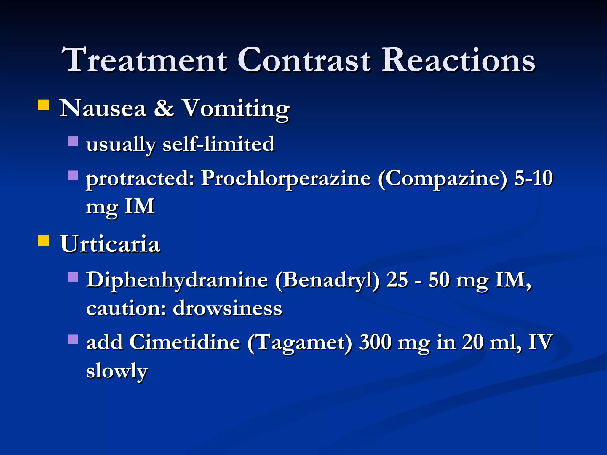 Contrast Agents In Radiology | PPT