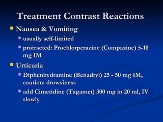 Contrast Agents In Radiology | PPT