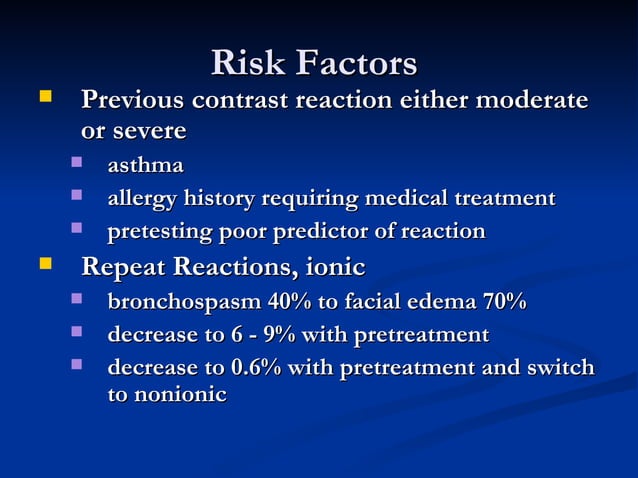 Contrast Agents In Radiology | PPT