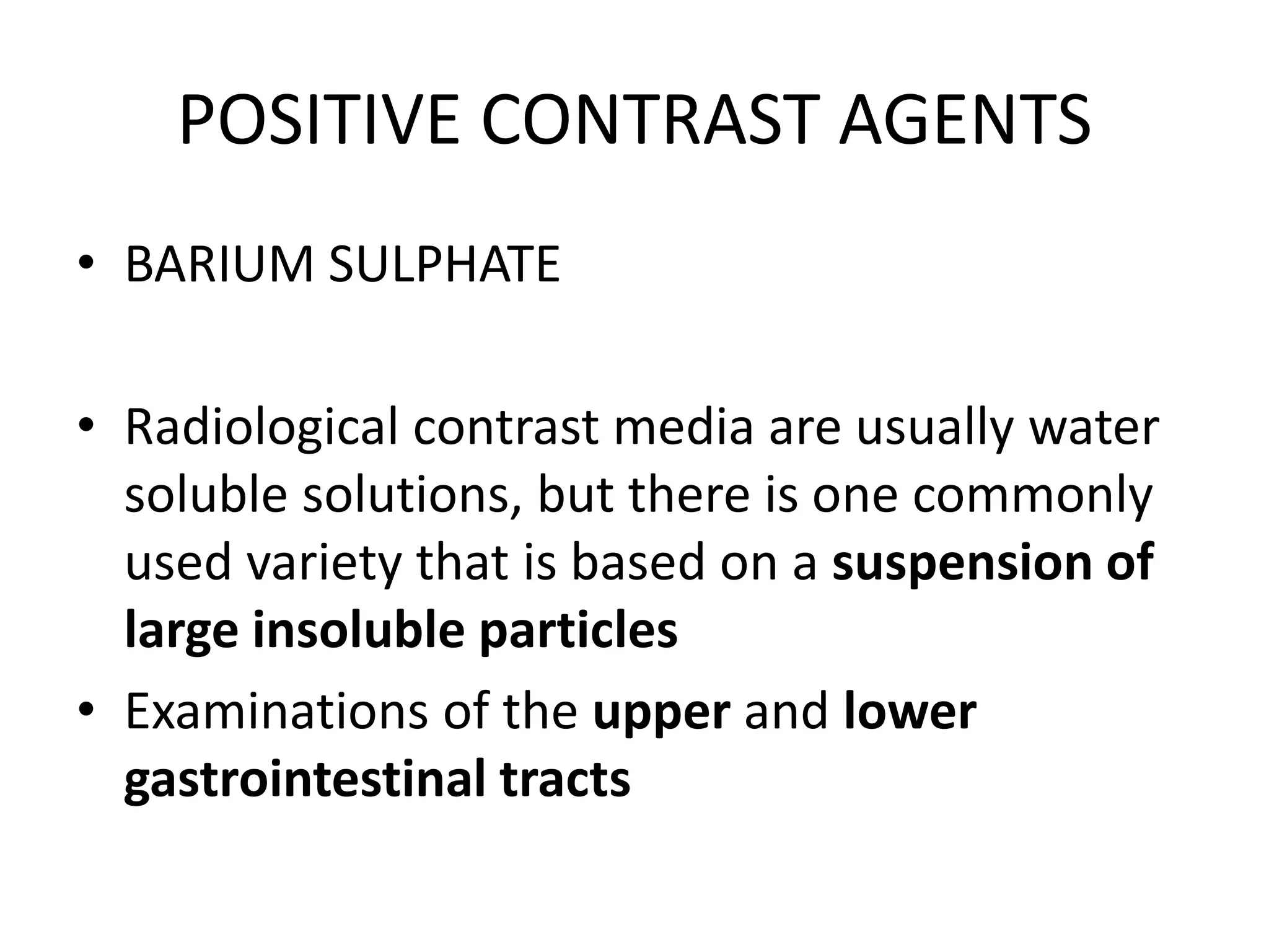 Contrast agents ppt | PPTX