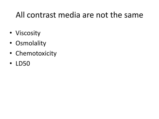 Contrast agents ppt | PPTX