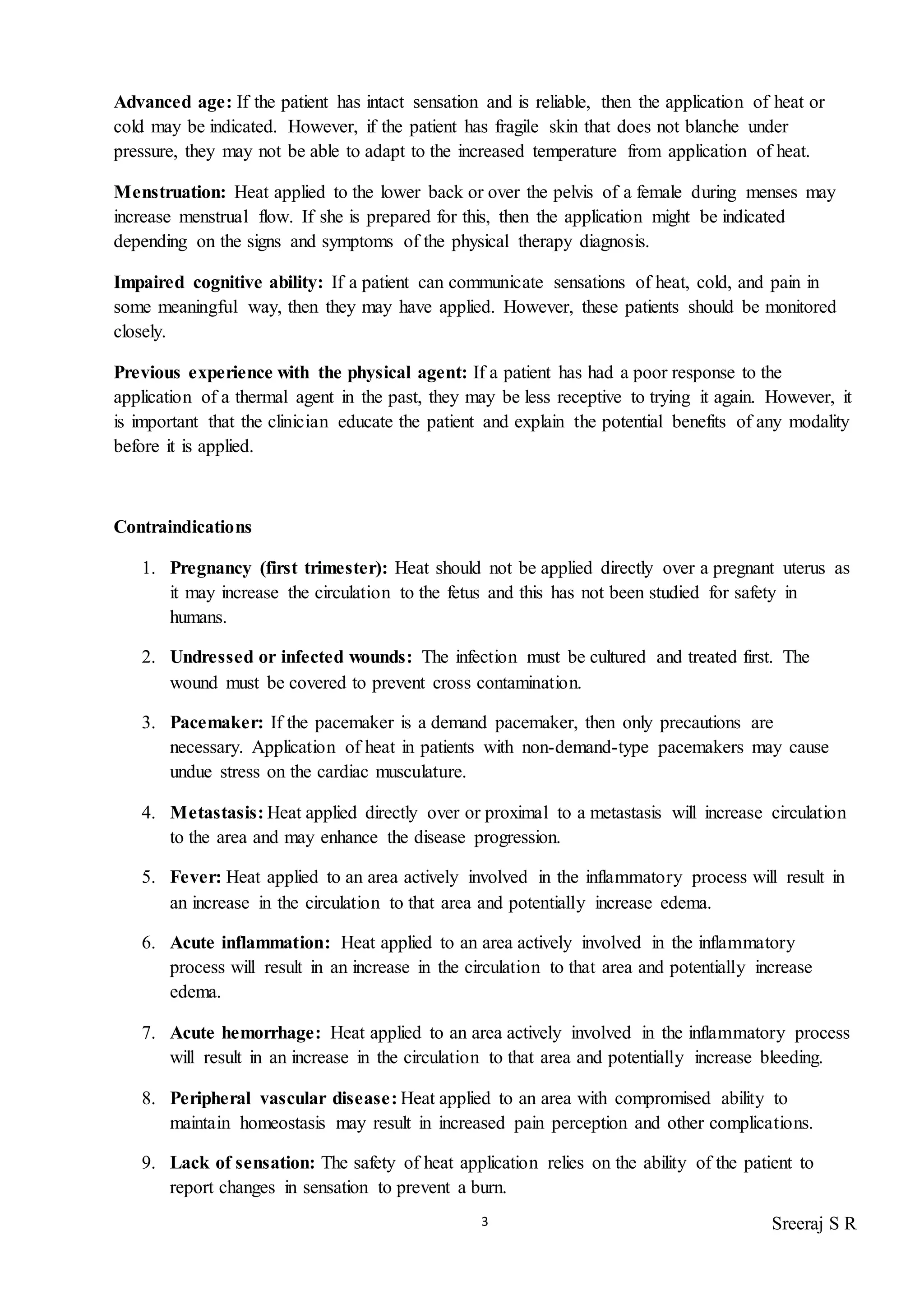 Contrast bath Lecture Notes | DOC