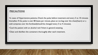 CONTRAST BATH method used for physiotherapy | PPTX