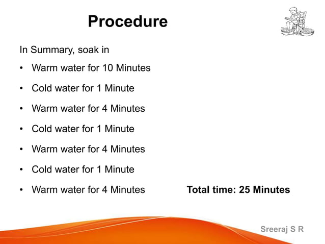 Contrast Bath in Physiotherapy SRS | PPTX | First Aid | Injuries