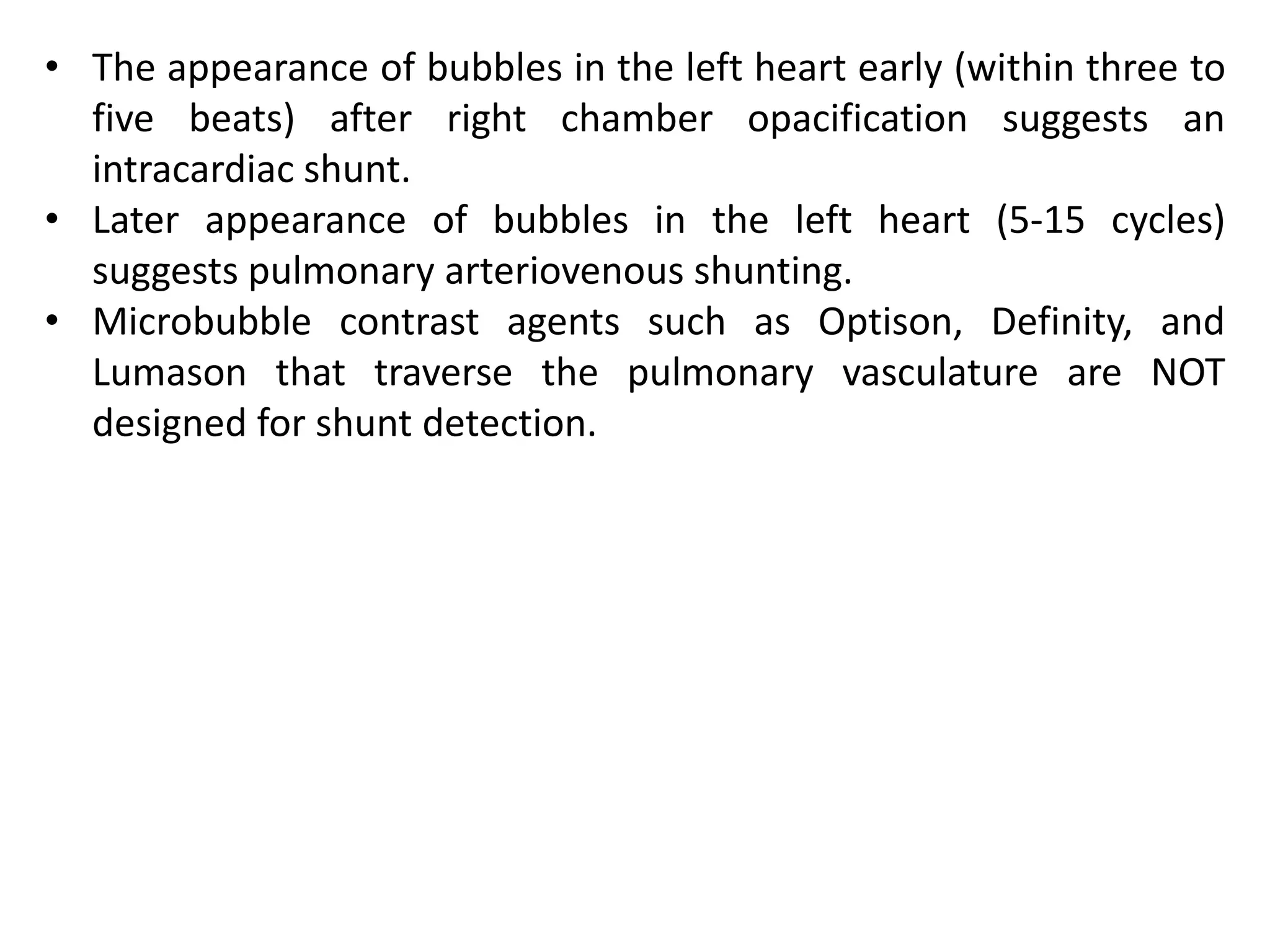 CONTRAST ECHOCARDIOGRAPHY | PDF