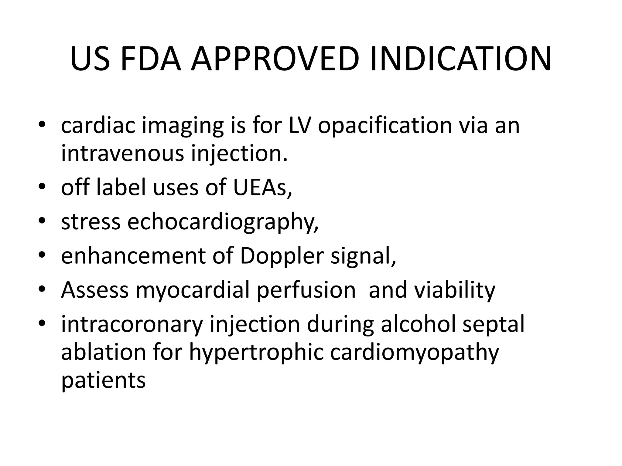 Contrast echocardiography | PPTX