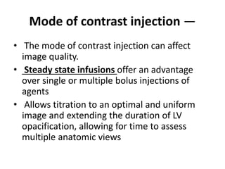 Contrast echocardiography | PDF