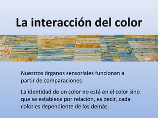 Interacción del color | PPT