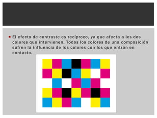Contraste de color sesioìn 12 | PPTX