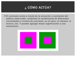 Contraste de color sesioìn 12 | PPTX
