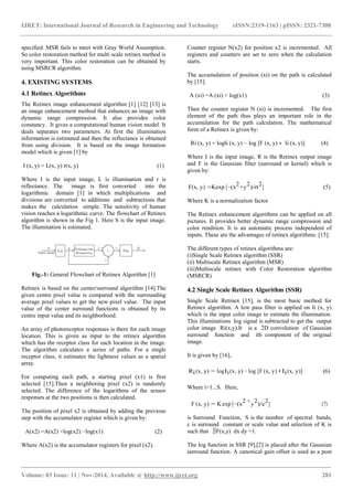 Contrast enhancement of color images using improved retinex method | PDF