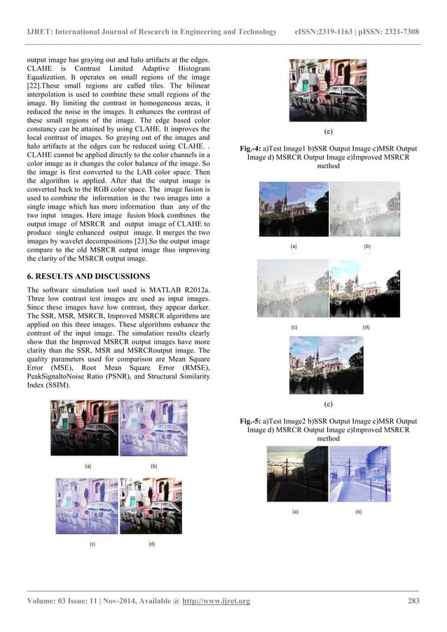 Contrast enhancement of color images using improved retinex method ...