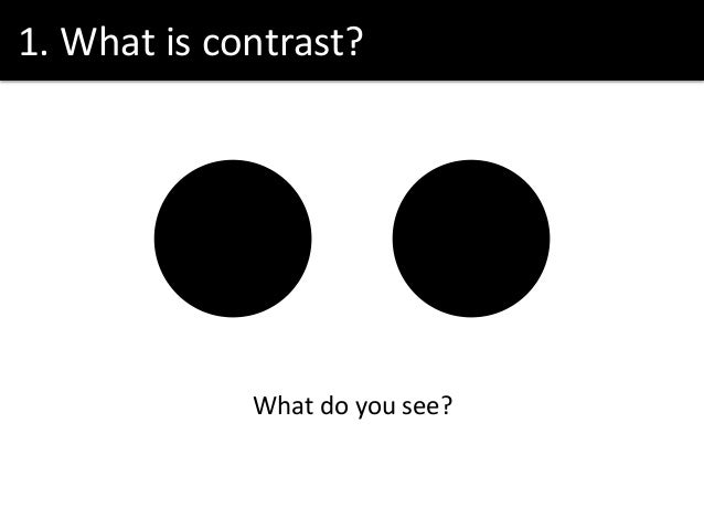 [UX Series] 4 - Contrast in design