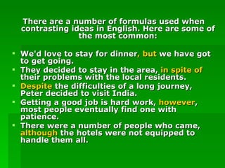 Contrasting ideas | PPT