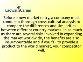 Contrast in Global Marketing Strategies | PPT