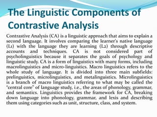 Contrastive Analysis.ppsx