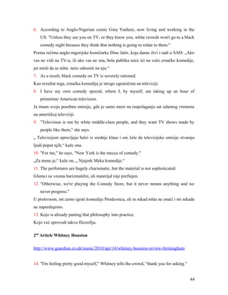 Contrastive analysis: University project, the Present Simple Tense and ...