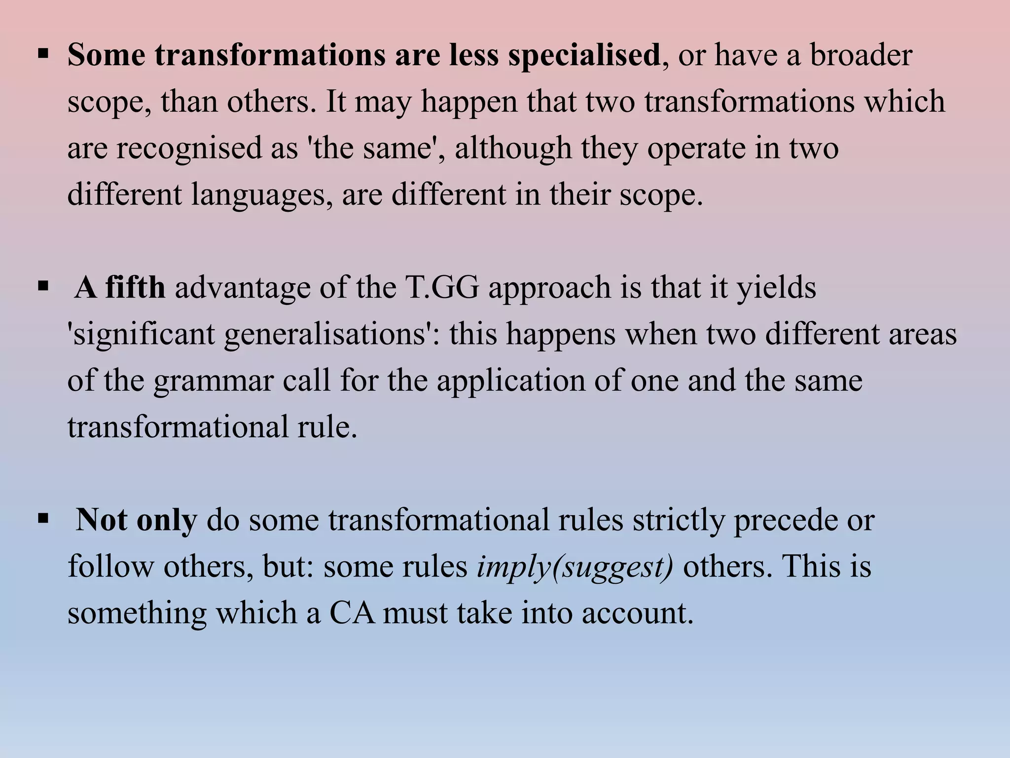 The Linguistic Components of Contrastive Analysis | PPTX