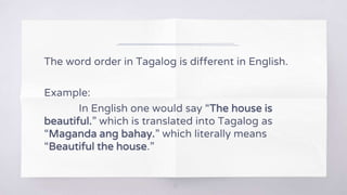 Contrastive Analysis of English and Filipino.pptx