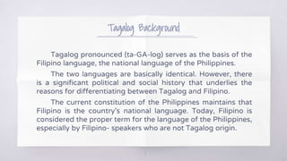 Contrastive Analysis of English and Filipino.pptx