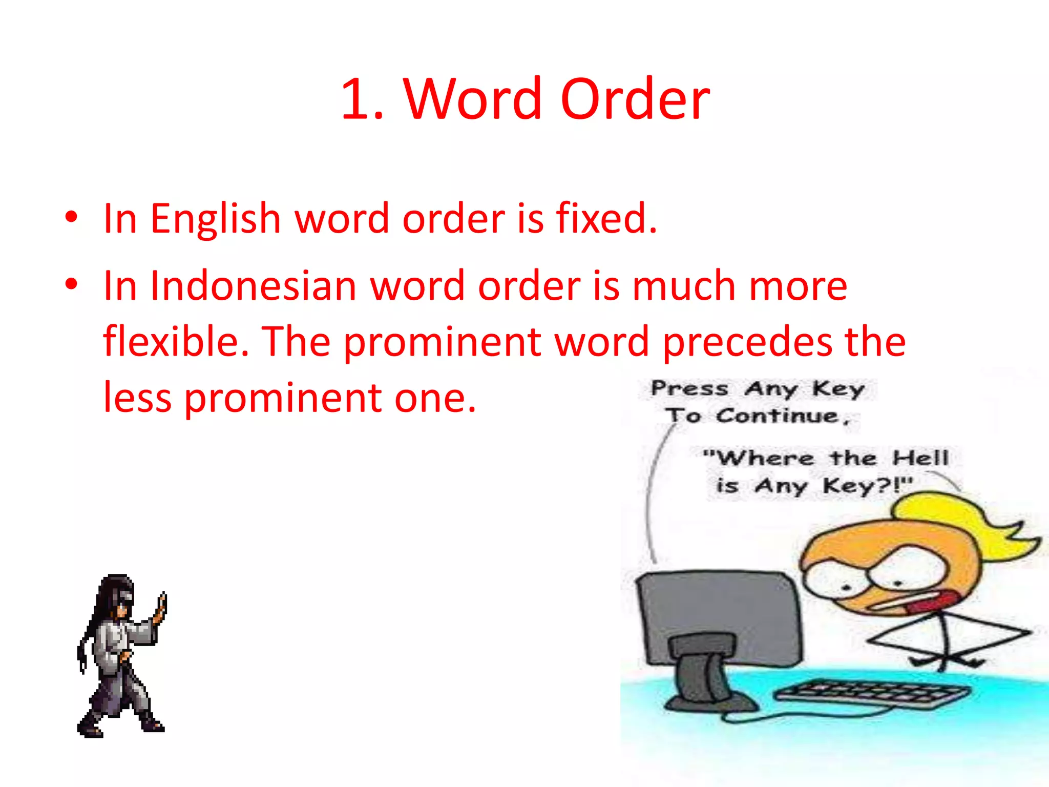 Contrastive analysis on syntax - CLEA | PPTX