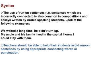 Contrastive analysis | PPT