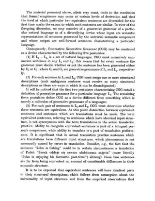 Contrastive generative grammar | PDF