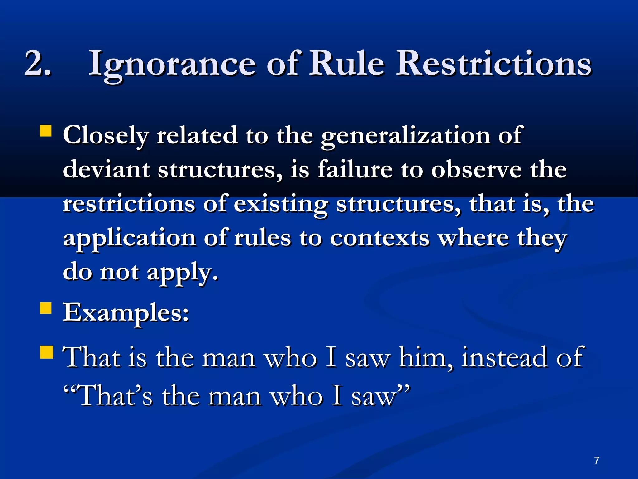 Contrastive linguistics and error analysis | PPT