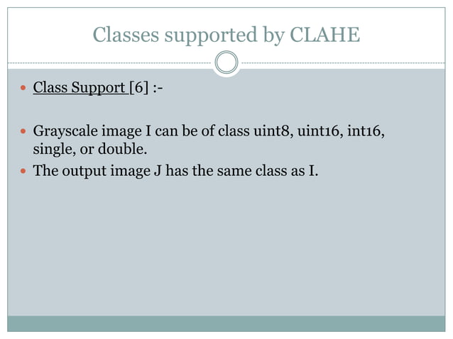 Contrast limited adaptive histogram equalization | PPTX | Photo Editing ...