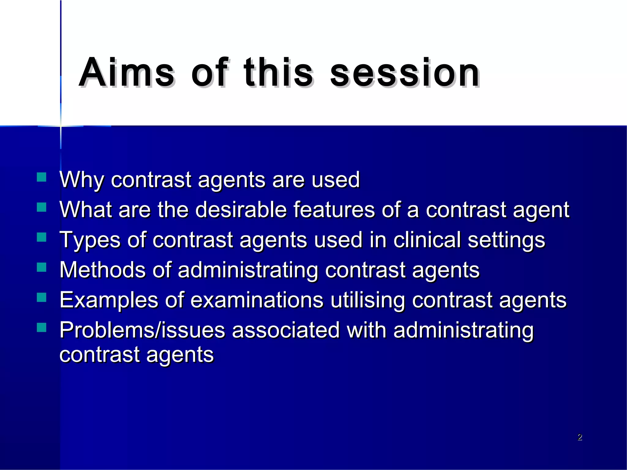 Contrast media | PPT