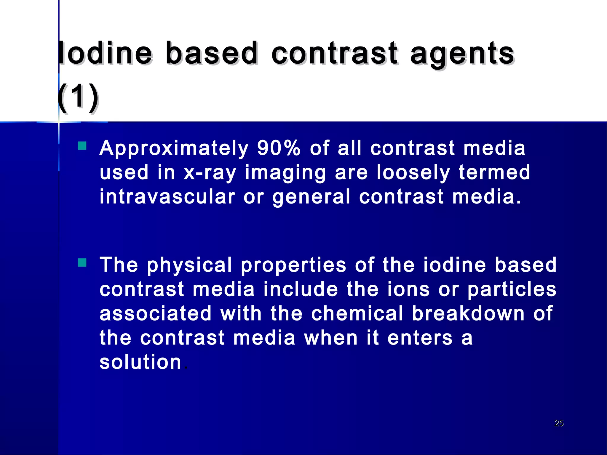 Contrast media | PPT