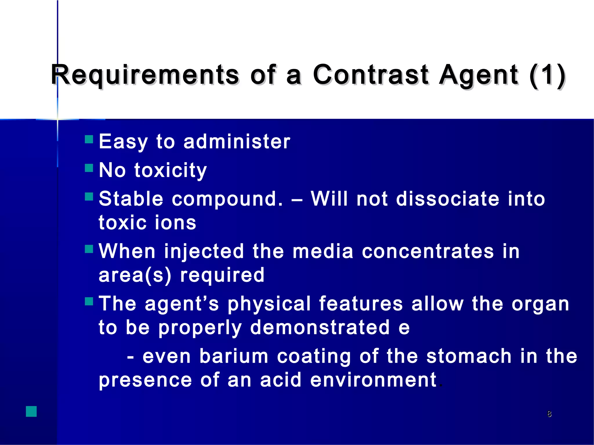 Contrast media | PPT