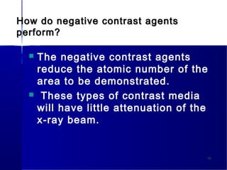 Contrast media | PPT