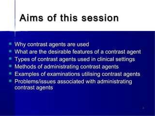 Contrast media | PPT