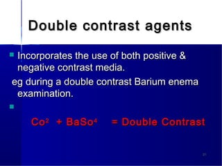 Contrast media | PPT