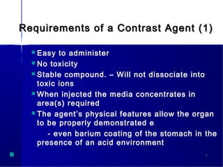 Contrast media | PPT
