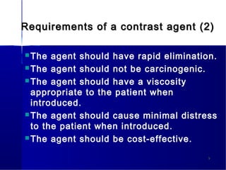 Contrast media | PPT
