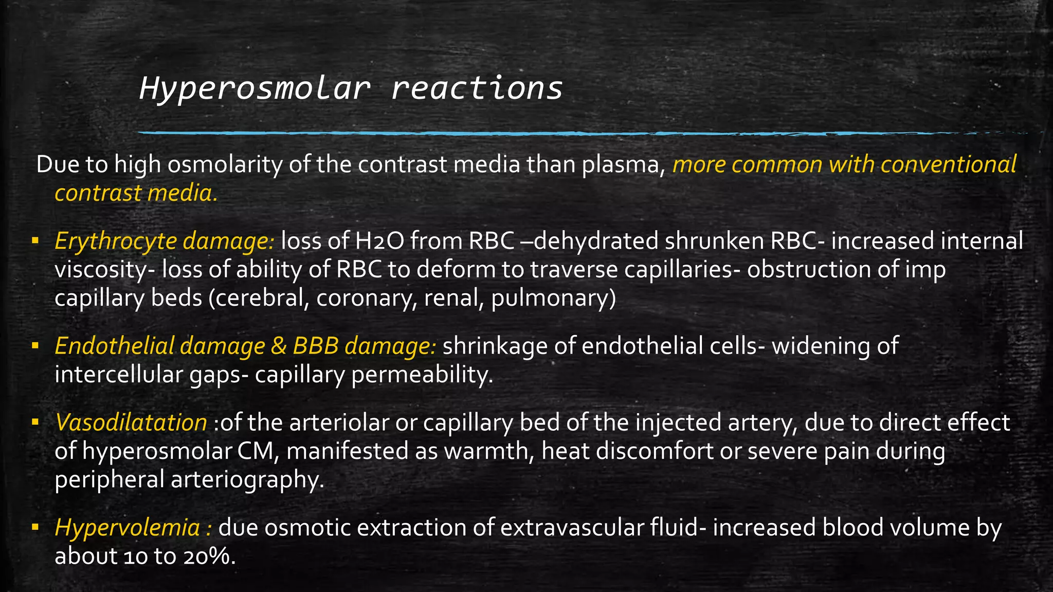 Contrast media in radiology | PPTX