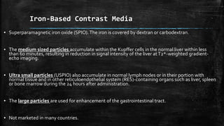 Contrast media in radiology | PPTX