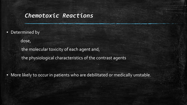 Contrast media in radiology | PPTX | Chemistry | Science