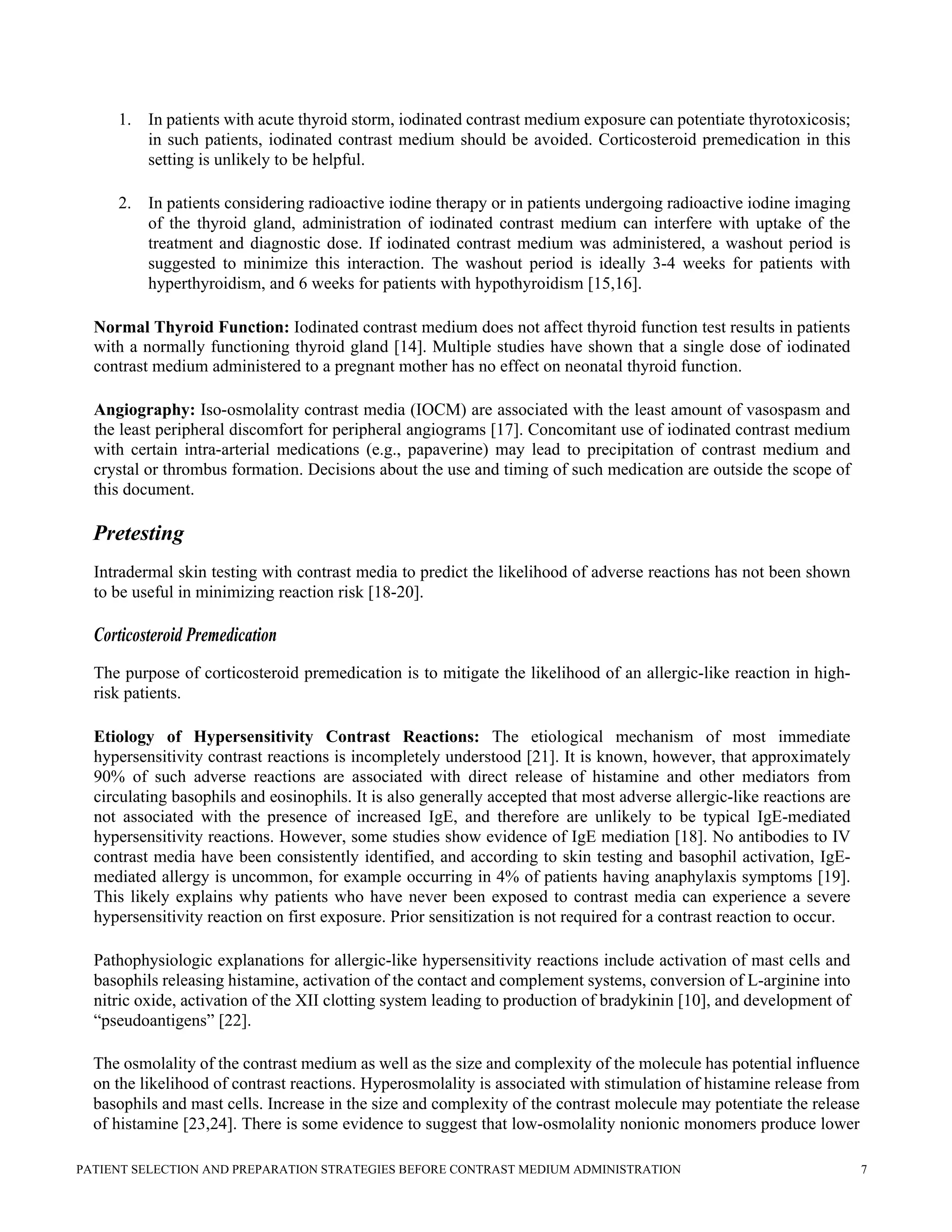 Recomendaciones ACR Medios de contraste 2023 | PDF