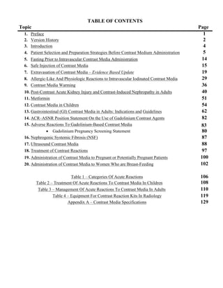 Recomendaciones ACR Medios de contraste 2023 | PDF