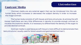Contrast media and their adverse reactions | PDF