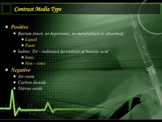 Contrast media 1 | PPT