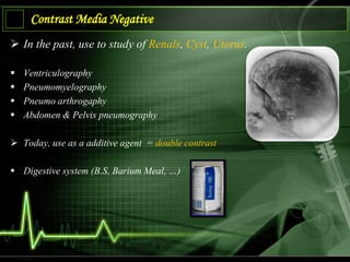 Contrast media 1 | PPT